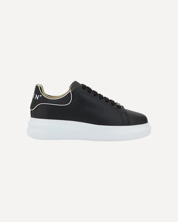Philipp Plein Leather Lace-up Sneakers