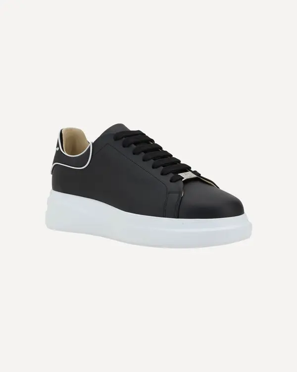 Philipp Plein Leather Lace-up Sneakers