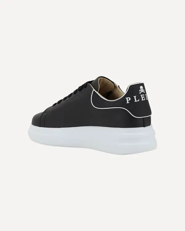 Philipp Plein Leather Lace-up Sneakers