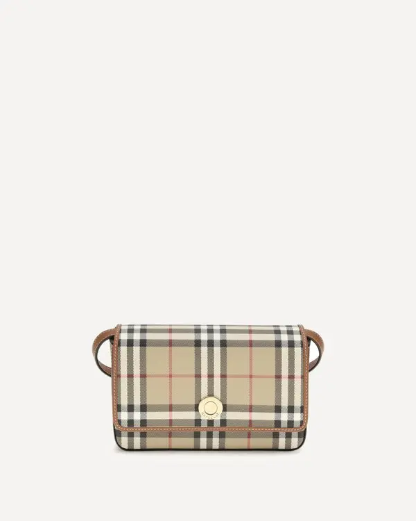 Burberry Hampshire Mini Shoulder Bag - Beige