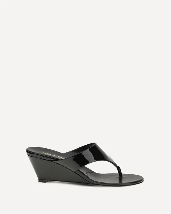 Prada Leather Thong Sandals