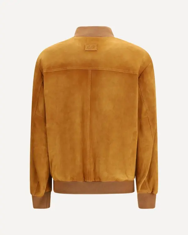 VALSTAR Suede Bomber Jacket