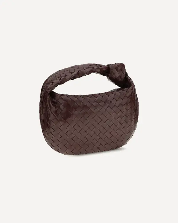 Bottega Veneta Teen Jodie Handbag - Brown