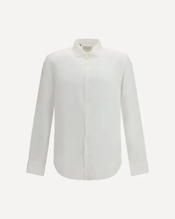 BROOKSFIELD Linen Shirt - White