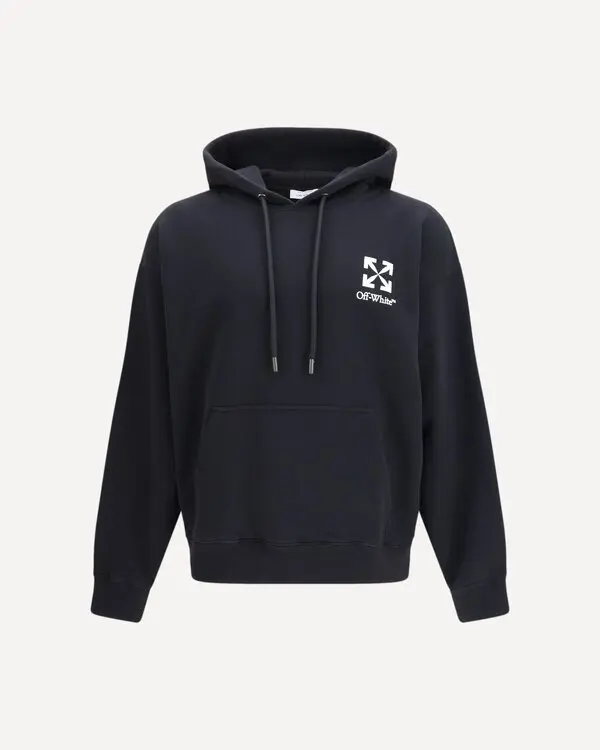 Off-White Small Arrow Skate Hoodie - Black