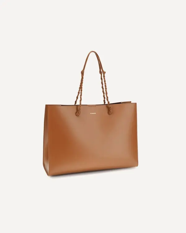 JIL SANDER Tangle Tote Bag - Brown