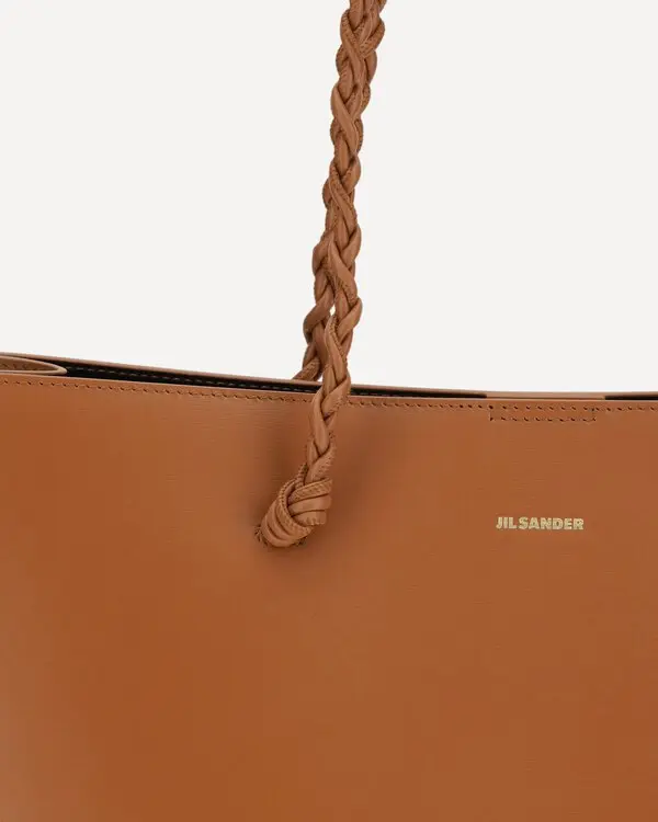 JIL SANDER Tangle Tote Bag - Brown