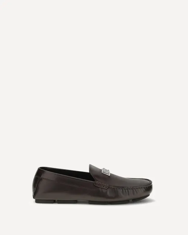 Dolce & Gabbana Dg Driver Loafers - Brown