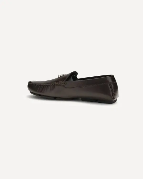 Dolce & Gabbana Dg Driver Loafers - Brown