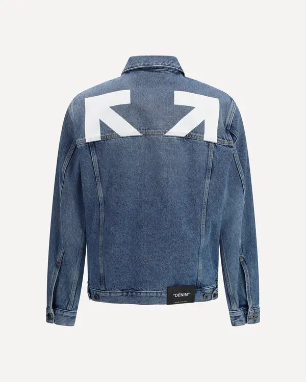 Off-White Half Arrow Skate Denim Jacket