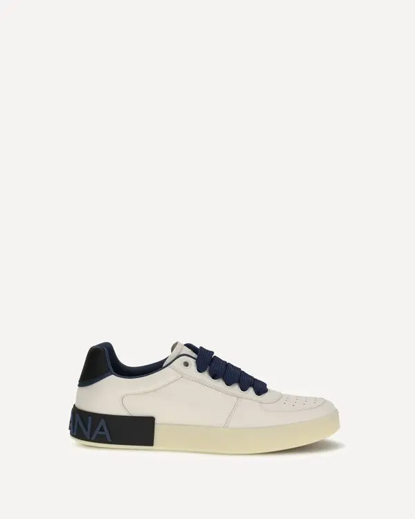 Dolce & Gabbana Portofino Leather Sneakers - Multicolour
