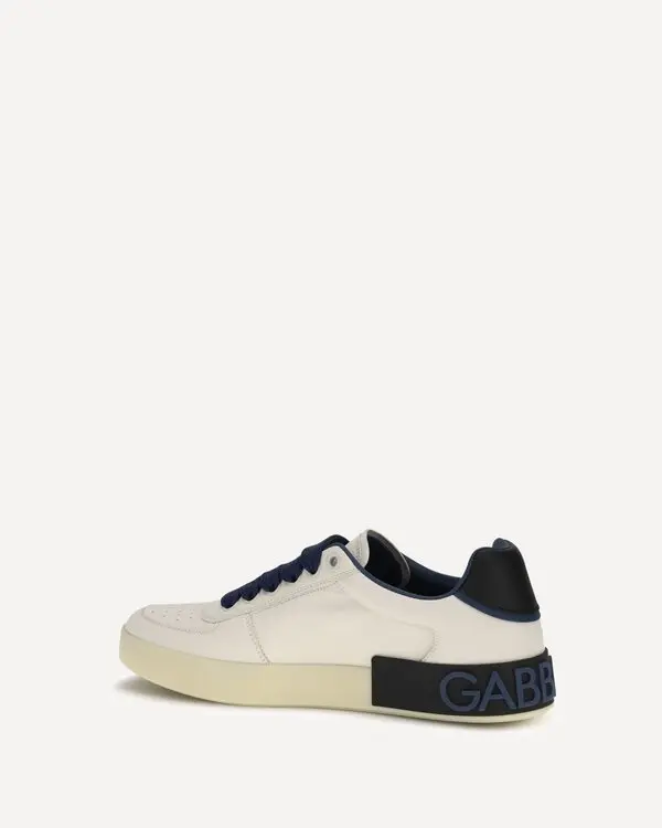 Dolce & Gabbana Portofino Leather Sneakers - Multicolour