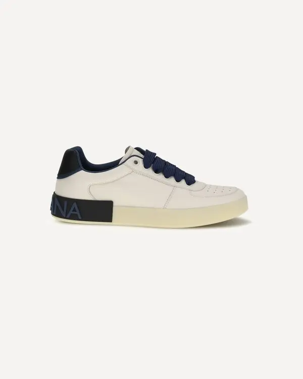 Dolce & Gabbana Portofino Leather Sneakers - Multicolour