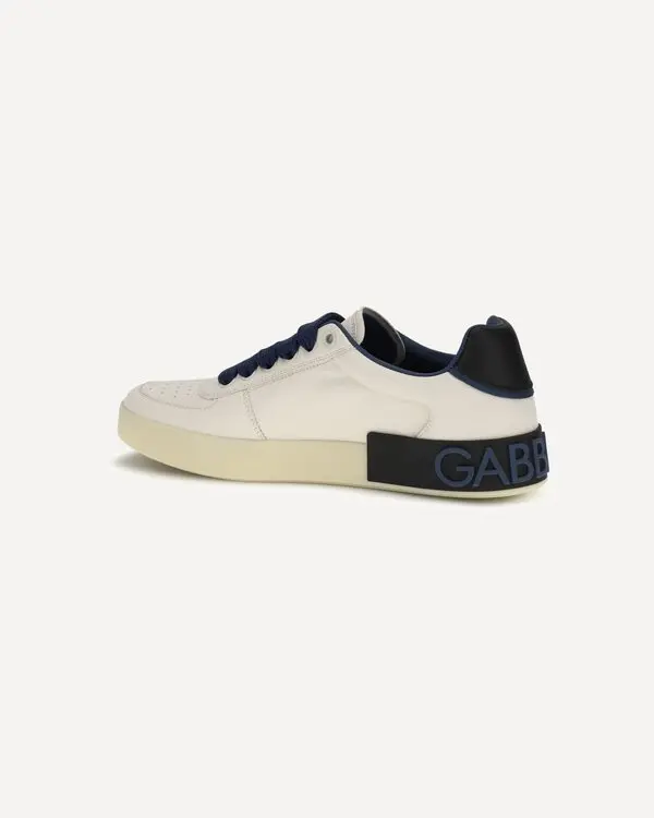 Dolce & Gabbana Portofino Leather Sneakers - Multicolour