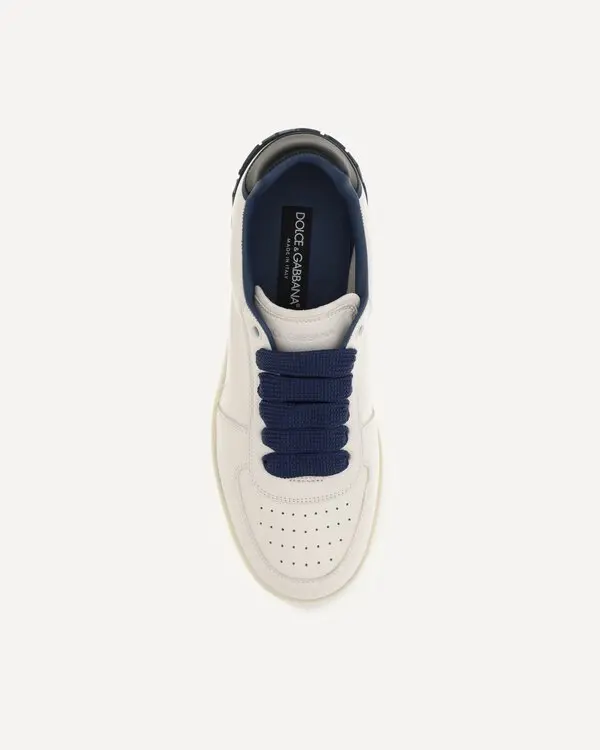 Dolce & Gabbana Portofino Leather Sneakers - Multicolour