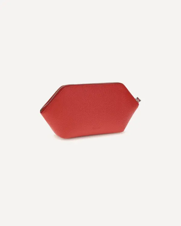 GANNI Pouch Bou Make Up With Butterfly Logo Embellishment