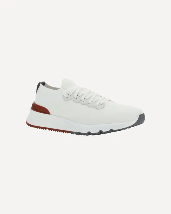 Brunello Cucinelli Cotton Lace-up Sneakers