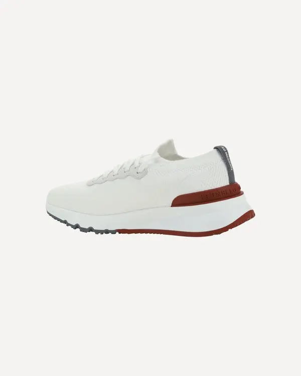 Brunello Cucinelli Cotton Lace-up Sneakers