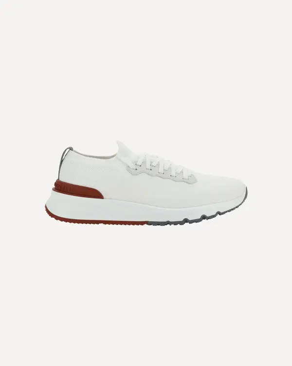 Brunello Cucinelli Cotton Lace-up Sneakers