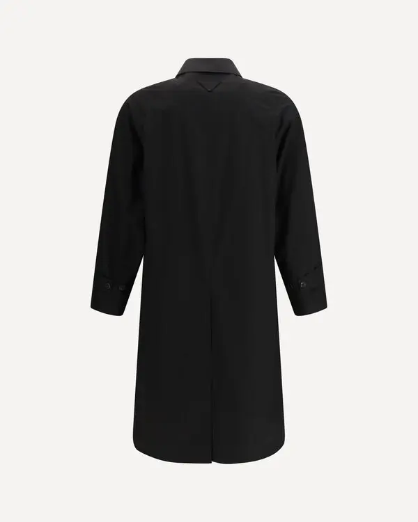 Prada Single-breasted Coat With Long Sleeves