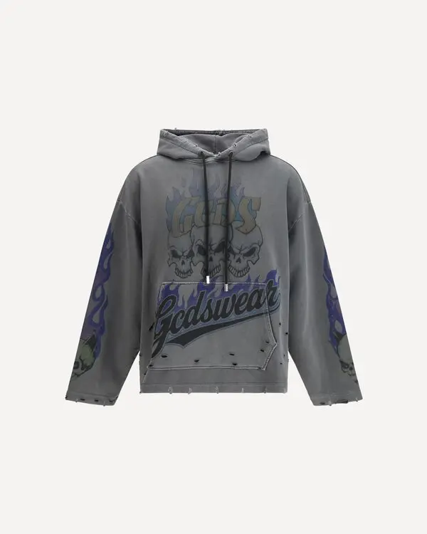 Gcds Graphic Print Hoodie