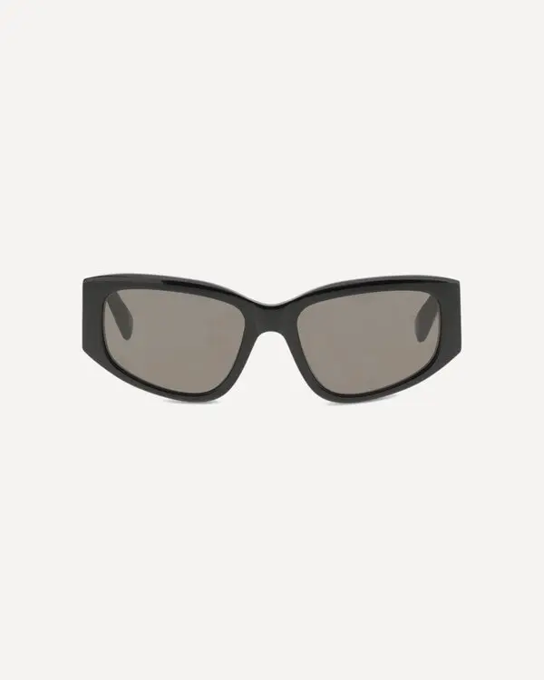 Balenciaga Rectangular Af Sunglasses - Black
