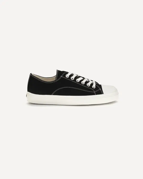 Moschino Canvas Couture Lace-up Sneakers