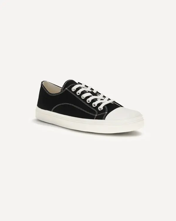 Moschino Canvas Couture Lace-up Sneakers