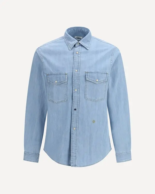 Jacob Cohen Hirt With Flap Pocket