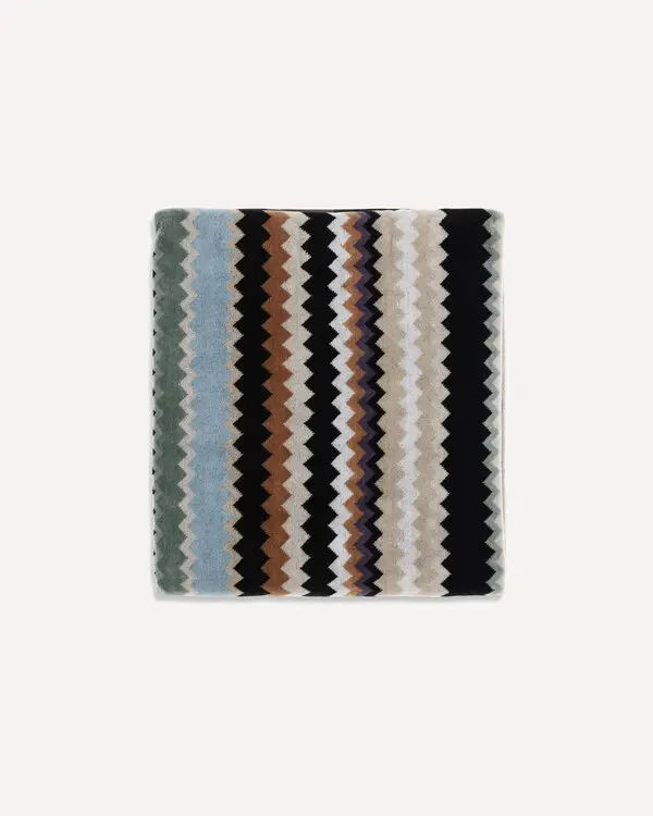 Missoni Zig Zag Patterned Cotton Towel Sex