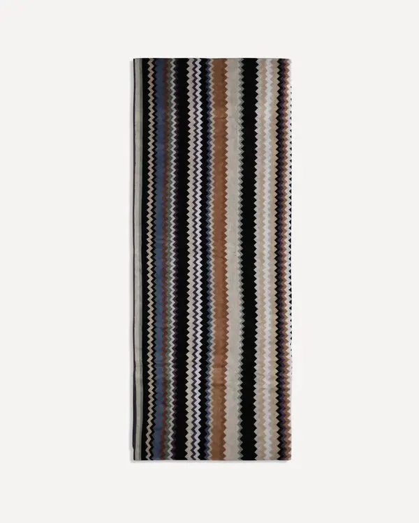 Missoni Zig Zag Patterned Cotton Towel Sex