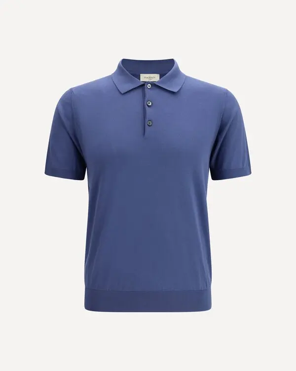 PIACENZA CASHMERE 1733 Cotton Polo With Classic Collar
