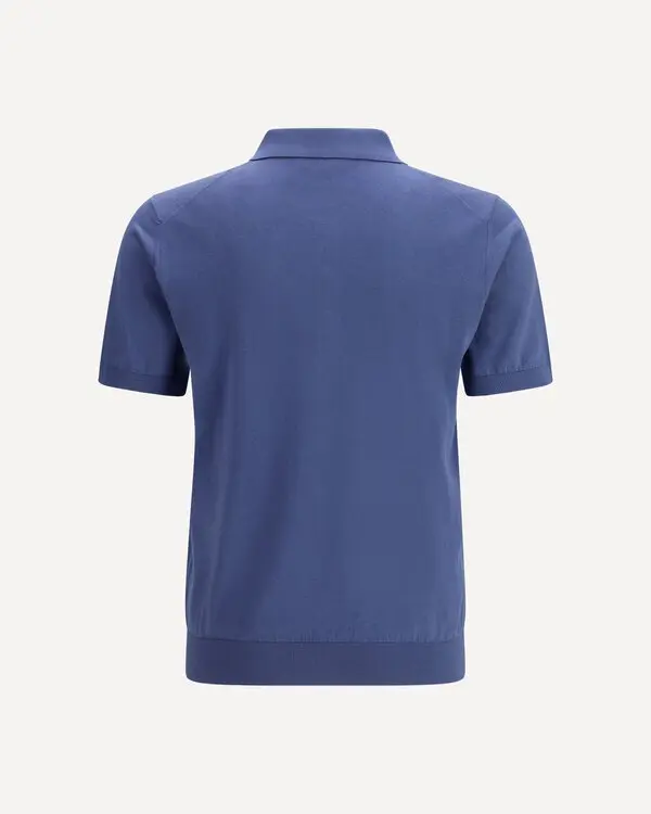 PIACENZA CASHMERE 1733 Cotton Polo With Classic Collar