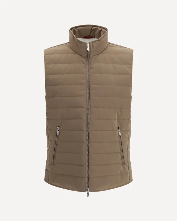 Brunello Cucinelli Quilted Vest Jacket