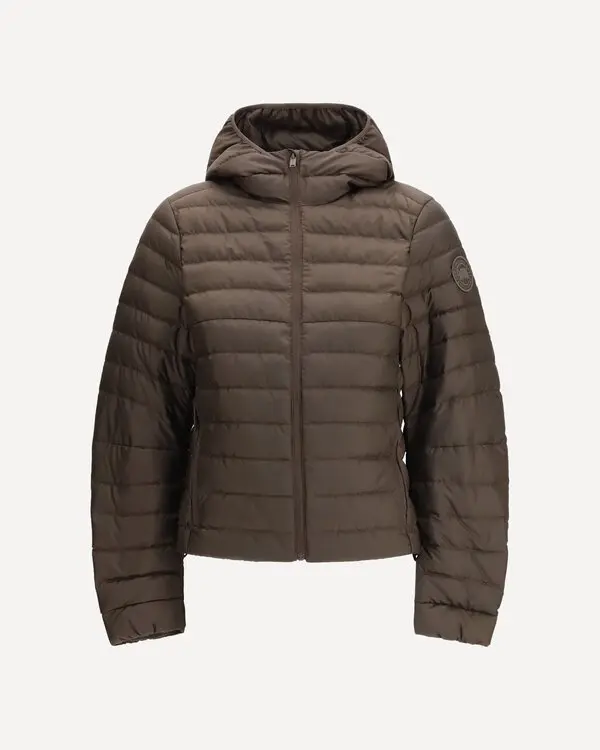 Canada Goose Aethera Tonal Label Hooded Jacket - Brown
