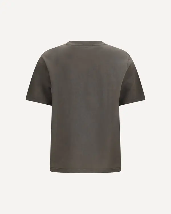 Maison Kitsuné Handwriting Comfort T-shirt In Cotton Jersey