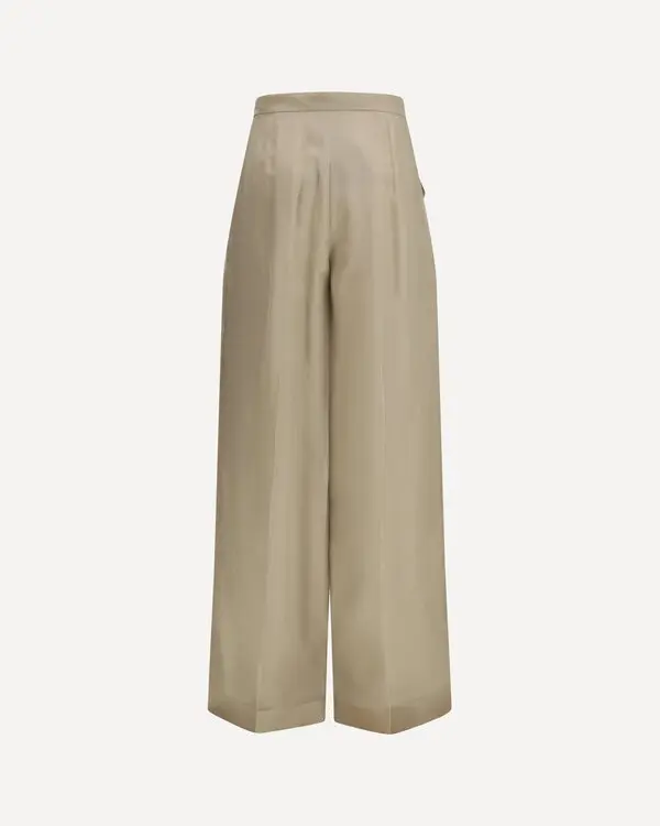 PIANOFORTE- MAX MARA Pianoforte Max Mara Silk Pants
