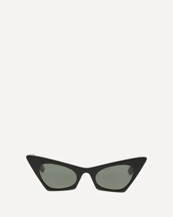 Alexander McQueen Cat Eye Sunglasses - Black