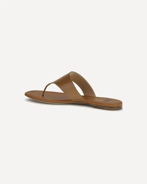 FRANCESCO RUSSO Leather Flip Flops