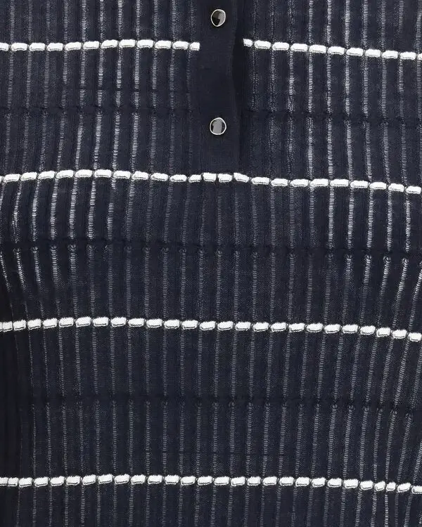 Max Mara Wool And Silk Polo Knit - Blue