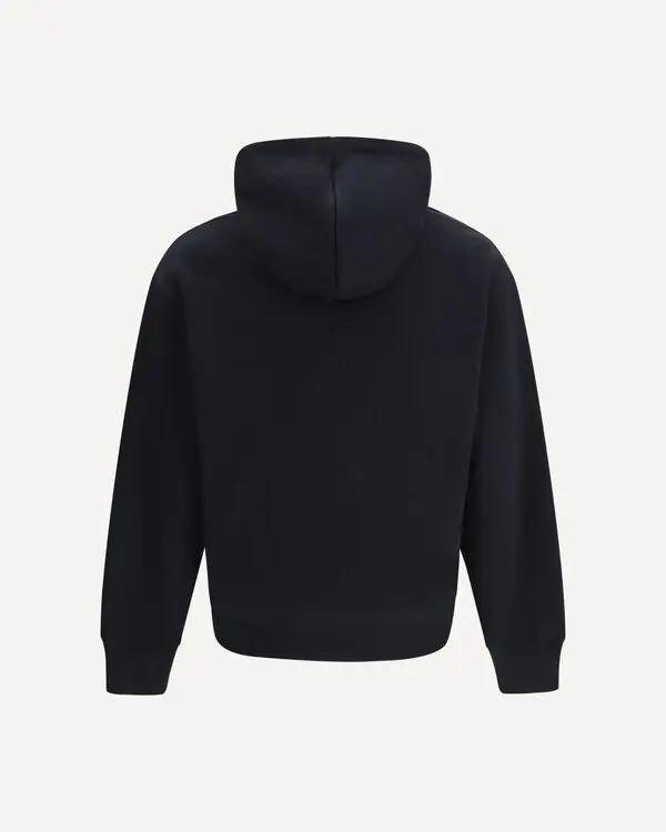 Maison Kitsuné Embroidered Logo Cotton Hoodie