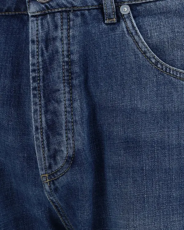 Brunello Cucinelli Straight Five-pocket Jeans In Cotton