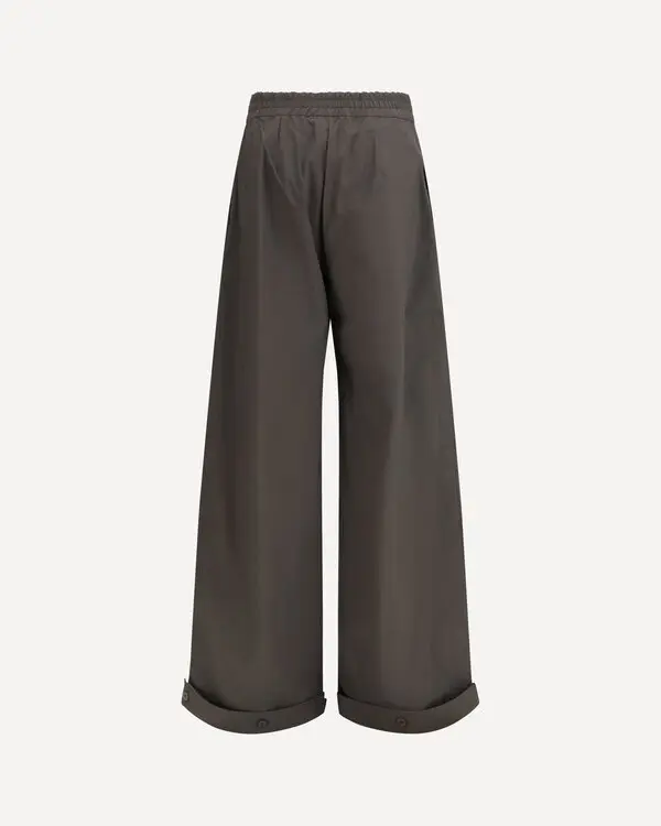 SA SU PHI Petra Wide-leg Cotton Trousers