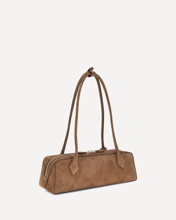 Alaïa Le Teckel Shoulder Bag - Brown