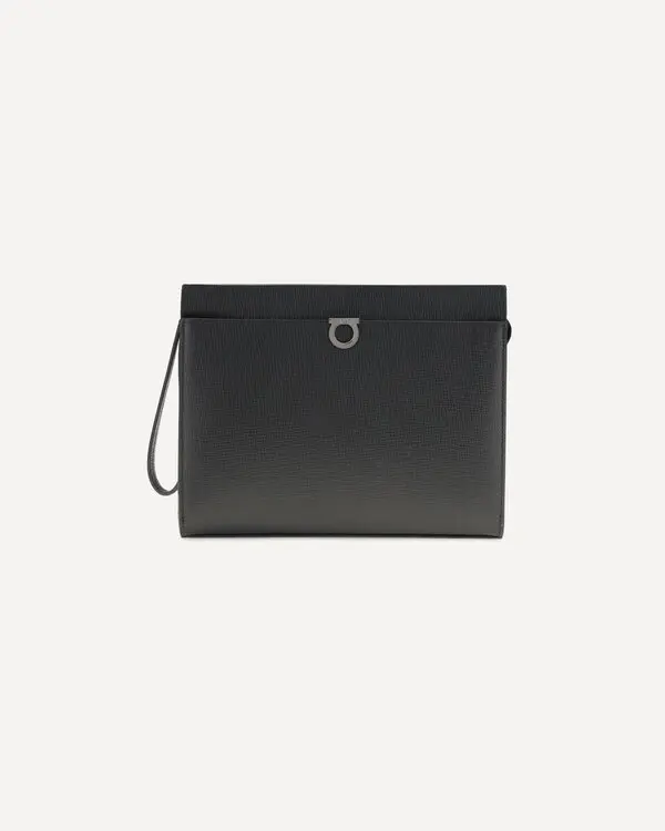 FERRAGAMO Gancini Pouch