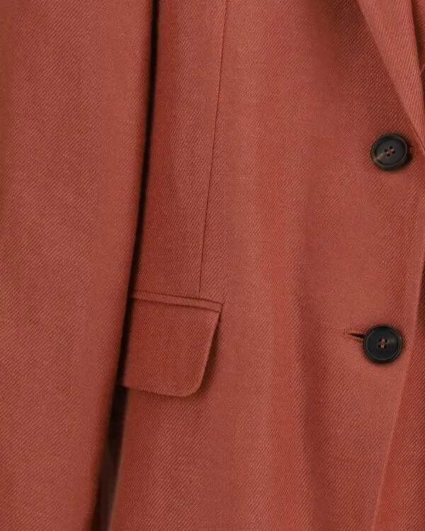 Brunello Cucinelli Single-breasted Linen Blazer