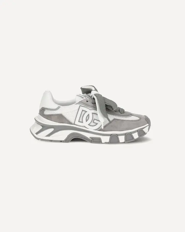 Dolce & Gabbana Leather And Mesh Dg Country Road Sneakers