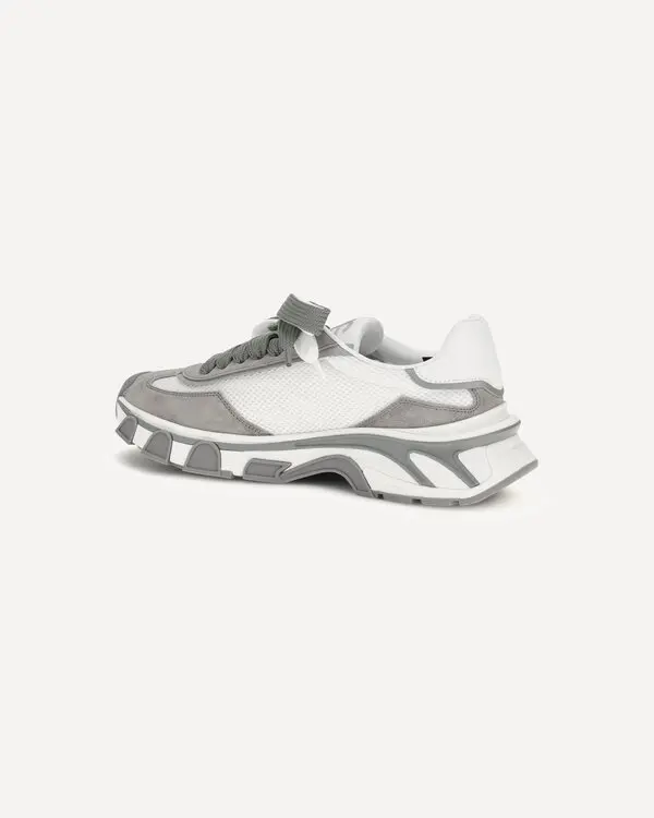 Dolce & Gabbana Leather And Mesh Dg Country Road Sneakers