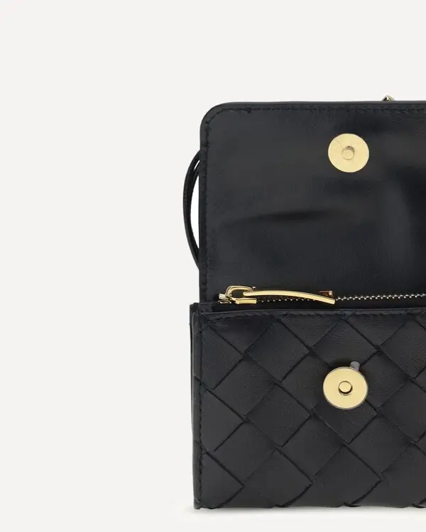 Bottega Veneta Andiamo Trifold Wallet
