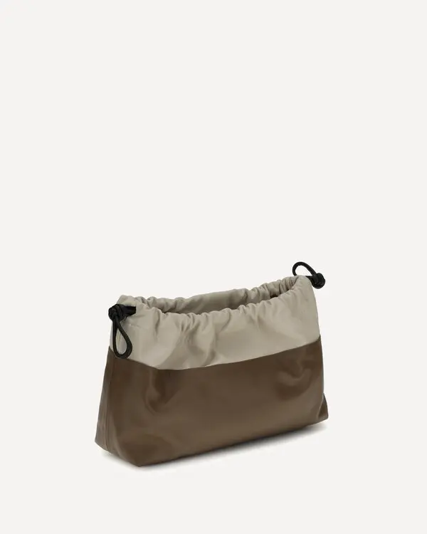 Pierre Hardy Twin Clutch Bag - Brown